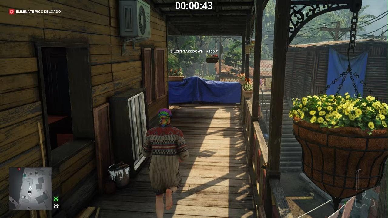 HITMAN WoA - Meat The Hippie (1:32) *White-Half's contract* - YouTube