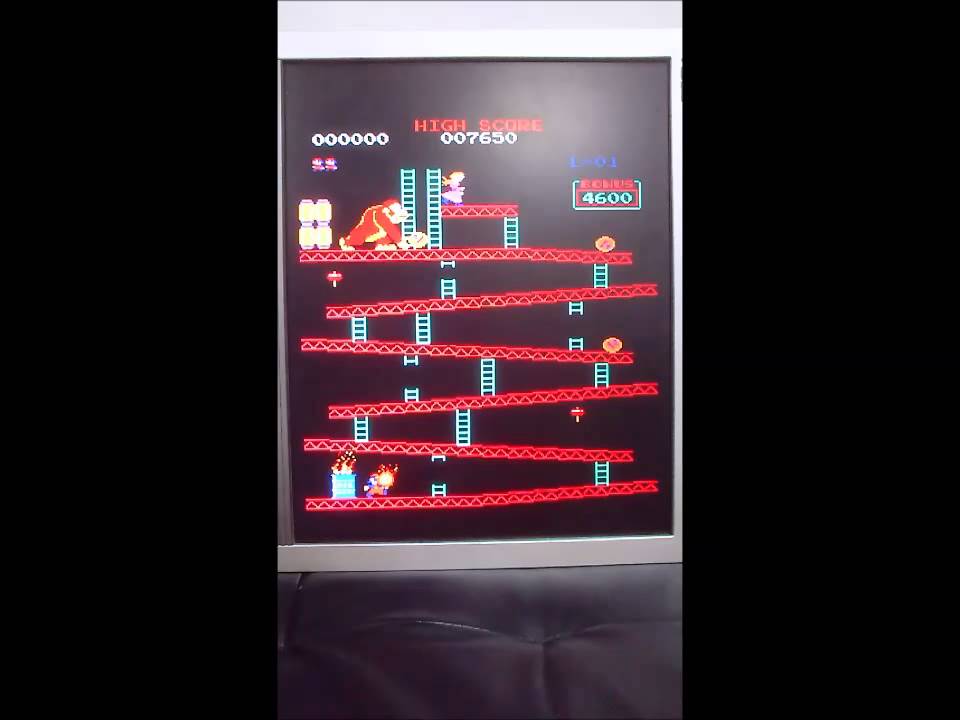 60-in-1 Classic Arcade Multigame JAMMA PCB GAME #2 Donkey Kong - YouTube