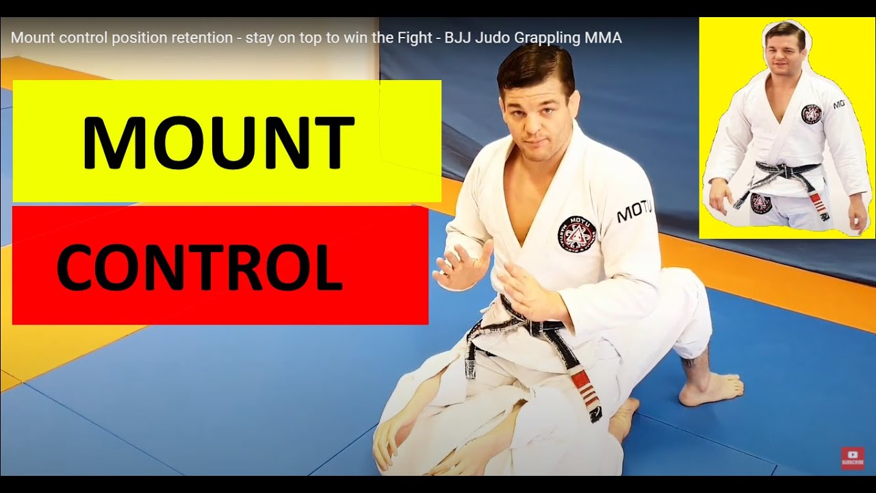 Mount control position retention - stay on top to win the Fight - BJJ ...