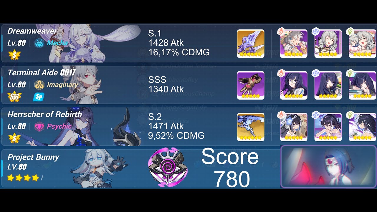 My Last HI3 Nirvana Abyss 506D - Dark Jixuanyuan DXY (Type) [780 pts ...