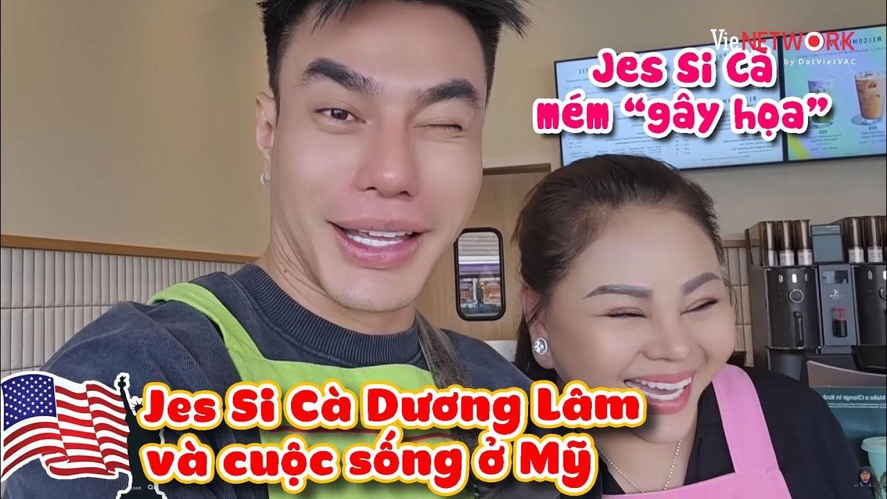 Jes Si Cà làm nail ngủ gục mém “gây hoạ” | Jes Si Cà Dương Lâm và cuộc sống ở Mỹ - YouTube