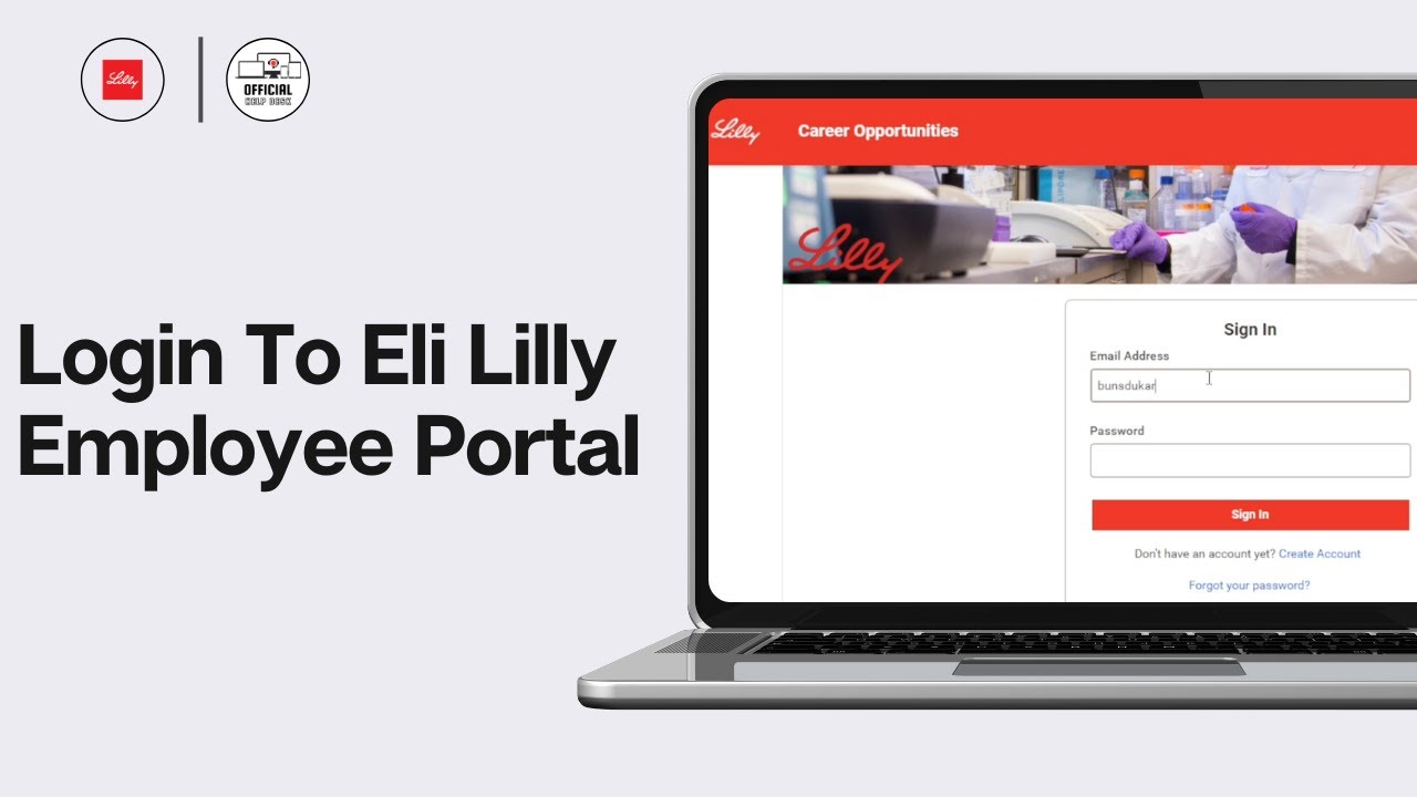 How To Login To Eli Lilly Employee Portal (2024) - YouTube