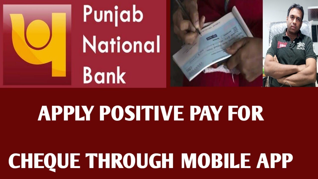 pnb apply positive pay system for cheque through mobile banking app ...