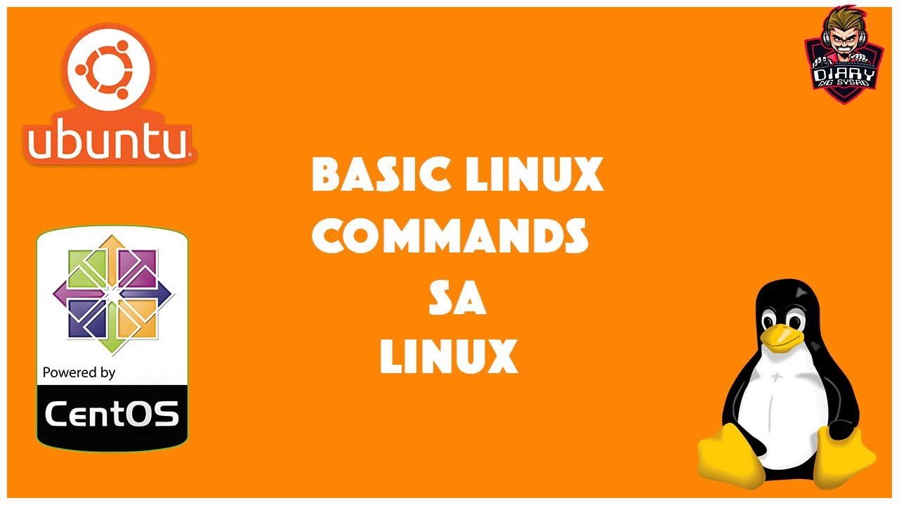 linux basic commands | linux tagalog - YouTube