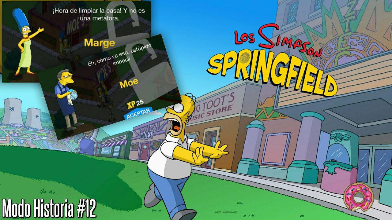 Marge Y Moe #12 | Modo Historia | Los Simpson Springfield | Por Nick ...