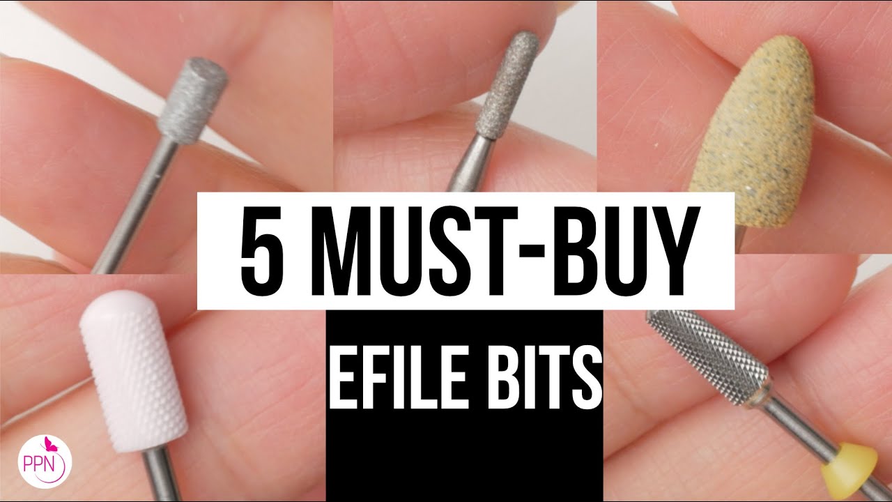 5 Must-Buy Efile Bits for Natural Nails & Japanese Gel Nails - YouTube
