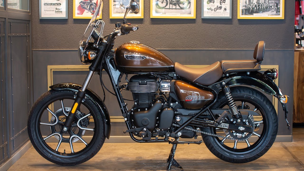 Review Royal Enfield Meteor 350 Supernova Brown | Royal Enfield Vicente ...