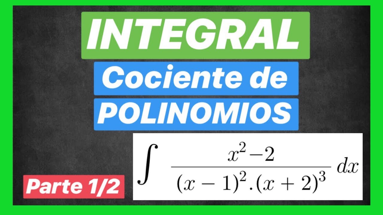 INTEGRAL RACIONAL | ⭐️FRACCIONES SIMPLES ⭐️ | METODOS de INTEGRACION ...