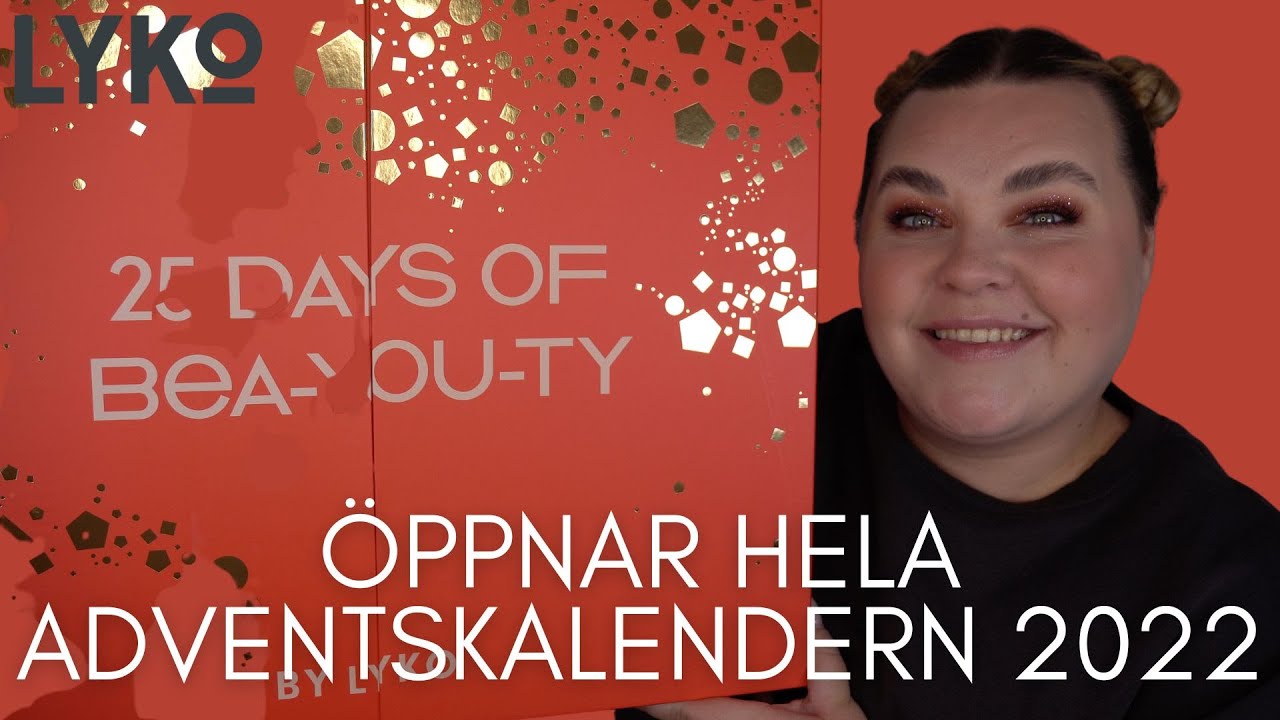 ÖPPNAR BY LYKO ADVENTSKALENDER 2022 - YouTube