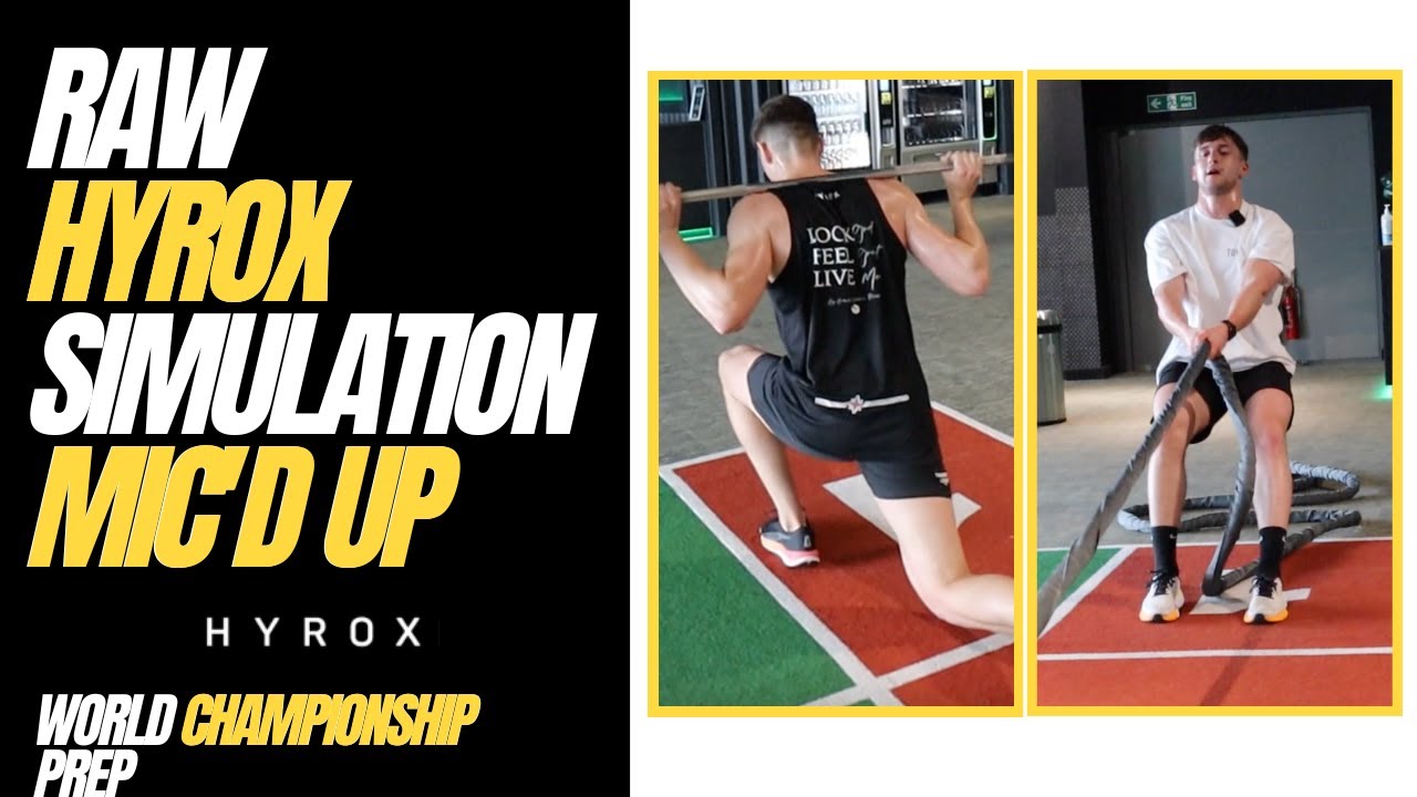 Hyrox World Championship 2023 Prep | Raw Hyrox Doubles Simulation - YouTube
