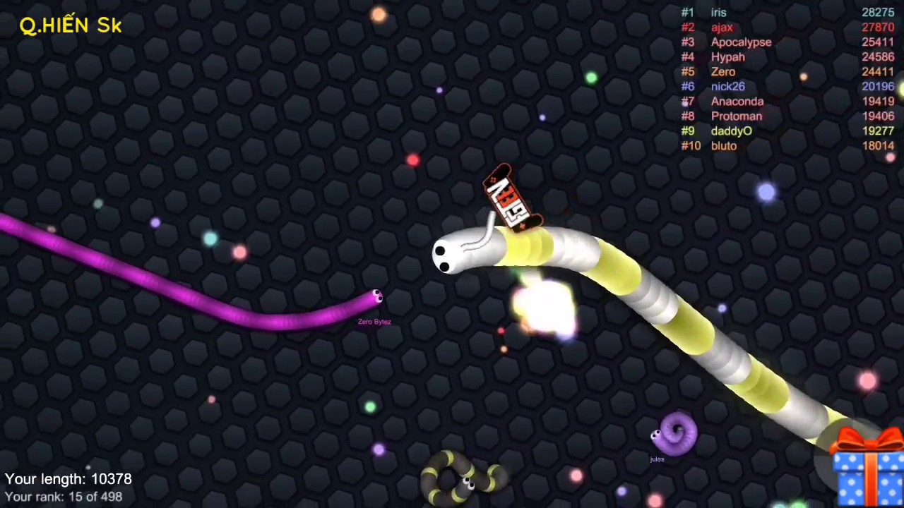 Slither.io |Game rắn săn mồi hay. Mới nhất - YouTube
