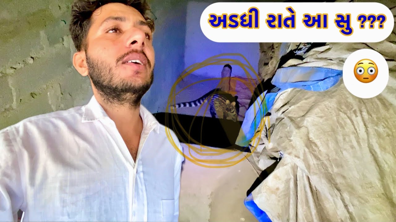 અડધી રાતે સુ આયુ | Jangli biladi | 😳| village life | devshi vlogs - YouTube