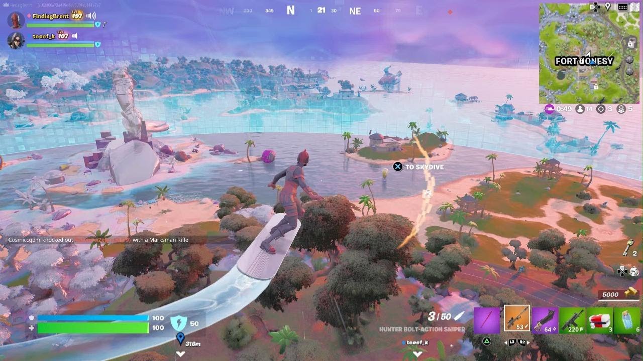 Best One Handed Sniper in Fortnite?! - YouTube