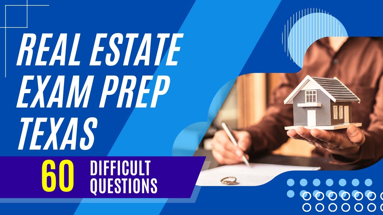 Real Estate Exam Prep Texas (60 Difficult Questions) - YouTube