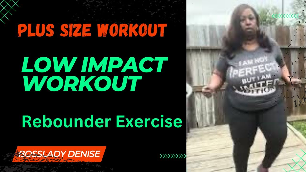 PLUS-SIZE WALK VIDEO | REBOUND EXERCISE | BOSSLADY DENISE @TheJ_Jordan ...