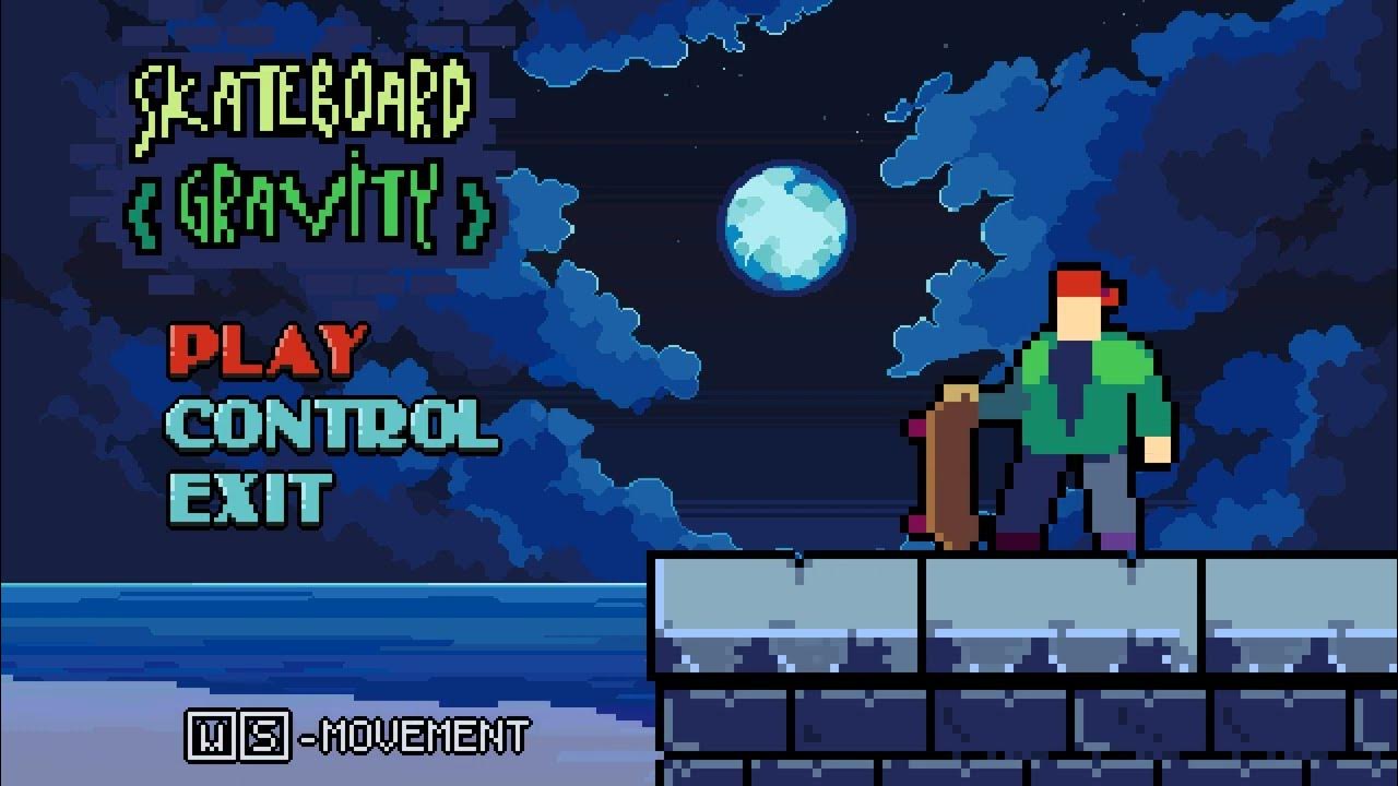 Skateboard Gravity - Gameplay [Platformer/Arcade/Puzzle/Challenge] - YouTube