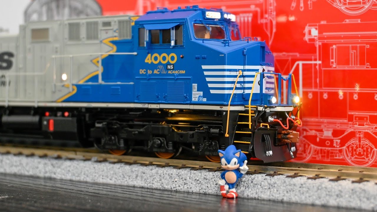 ScaleTrains NS Sonic Bonnet Test Drive + Custom Soundfile! - YouTube