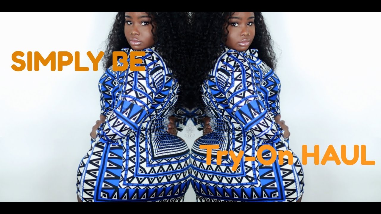 SIMPLY BE Try-On HAUL ! - YouTube