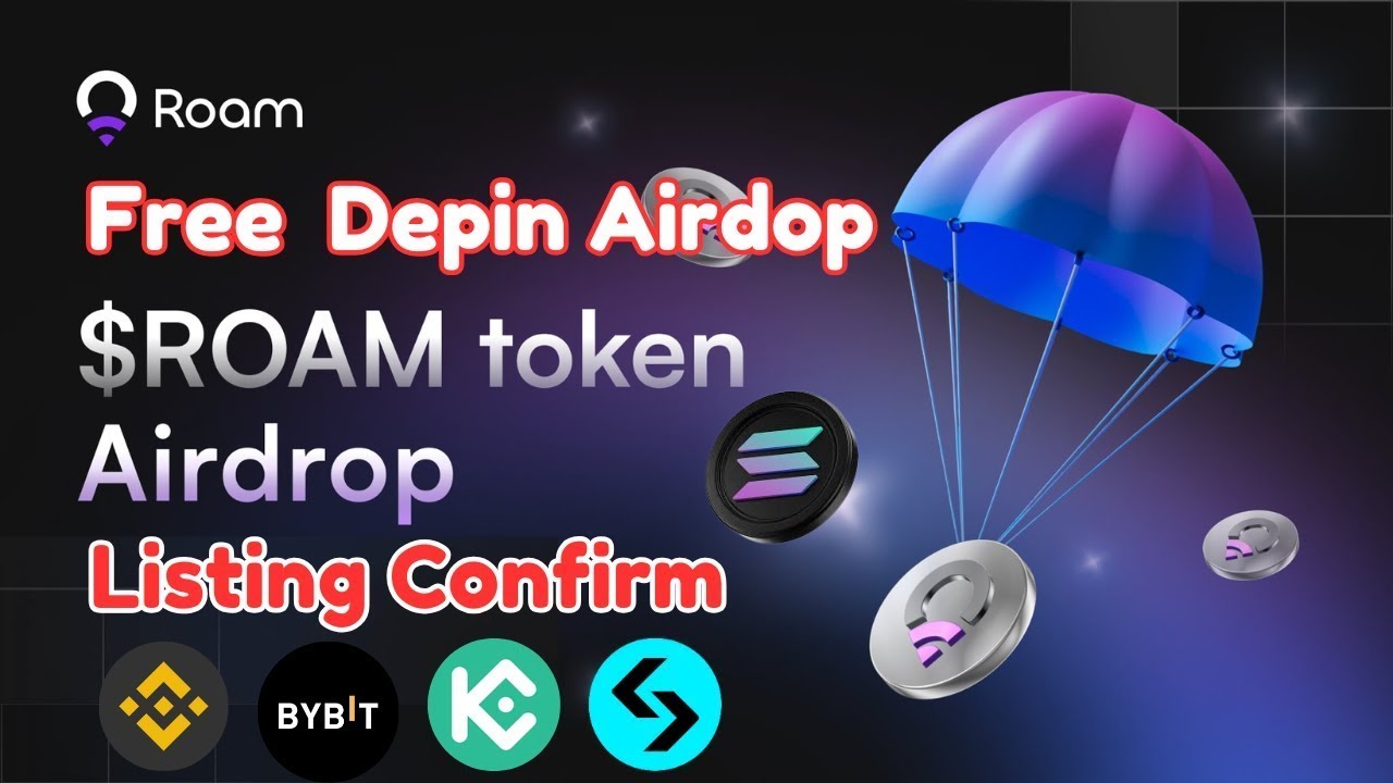 Free $ROAM Token Airdrop / Roam airdrop full guide/ listing on kucoin ...