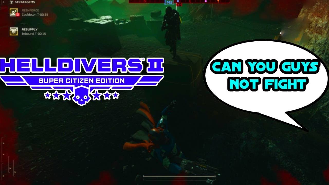 Helldivers 2: the worst divers you could ask for - YouTube