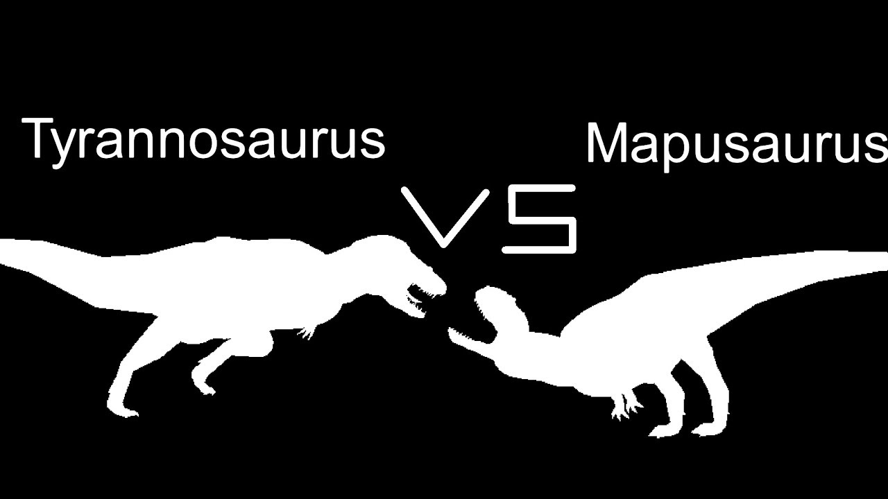 Tyrannosaurus vs Mapusaurus (For Gojira675 Contest) - YouTube