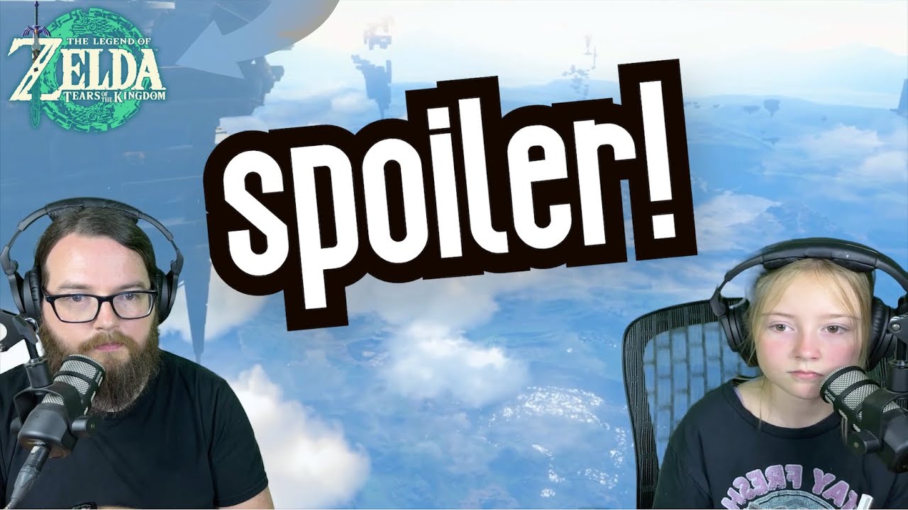 SPOILER! TOTK post credit scene reaction - YouTube