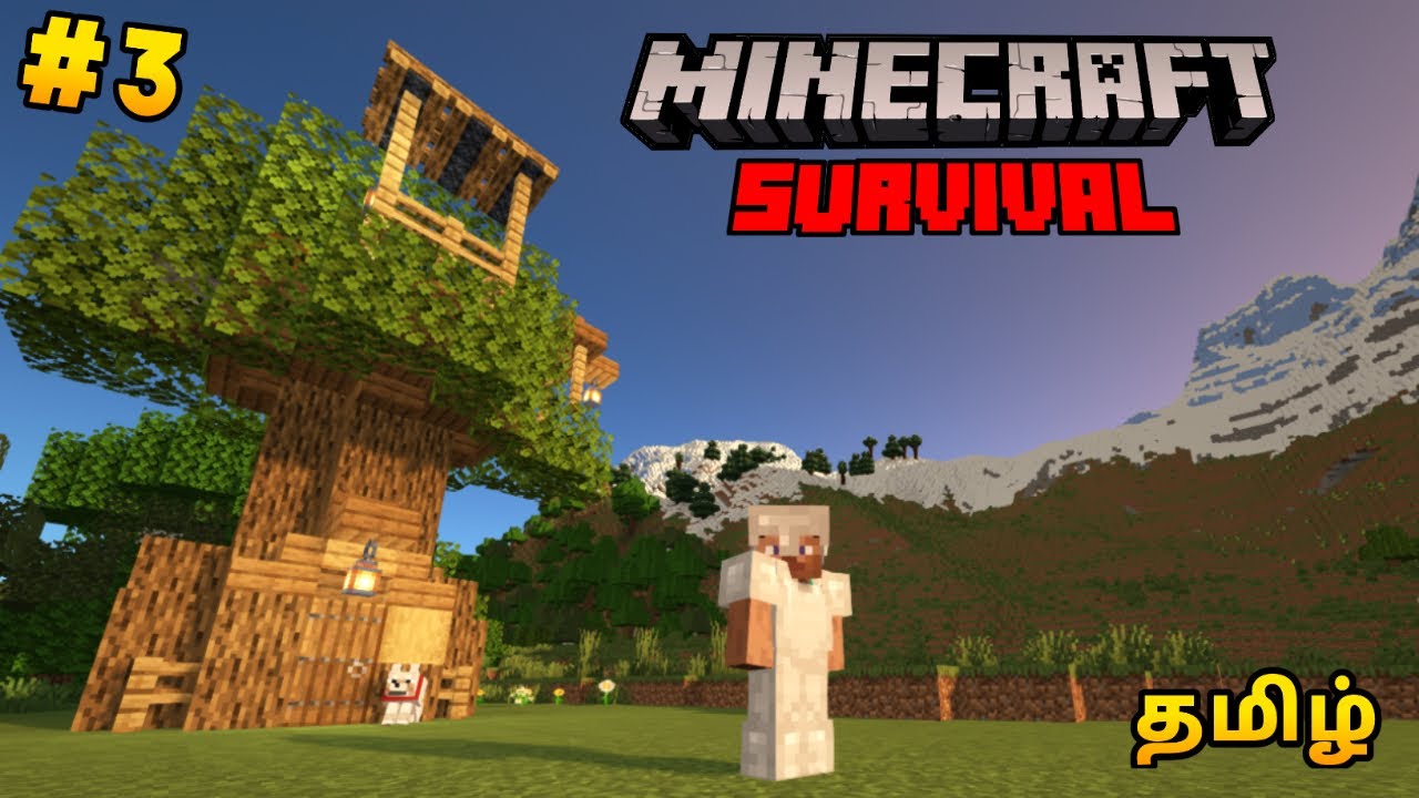 Minecraft survival ep 3 || minecraft tamil - YouTube