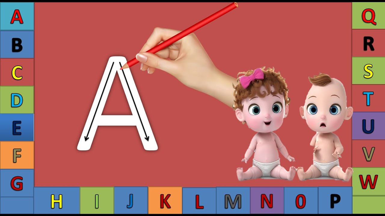 ABC SONG | ABCD Alphabet Songs| ABC Songs for Children -3D ABC Nursery ...