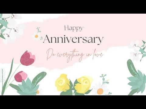 Happy Anniversary | Christian Video background loops full HD | Grace Productions