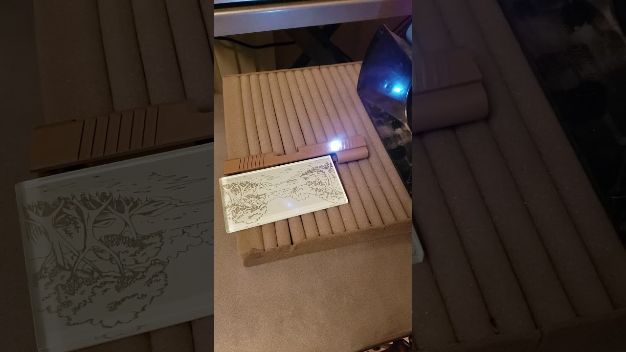 Laser engraving - YouTube