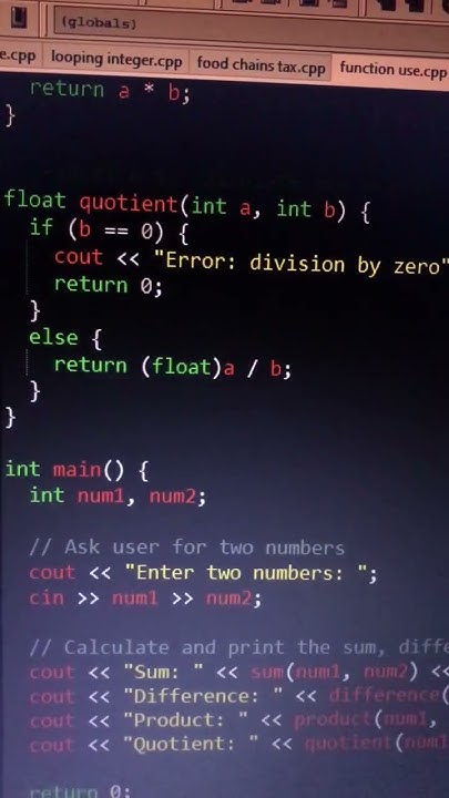 Function Use For Integer C Coders Codinglife Codingninja