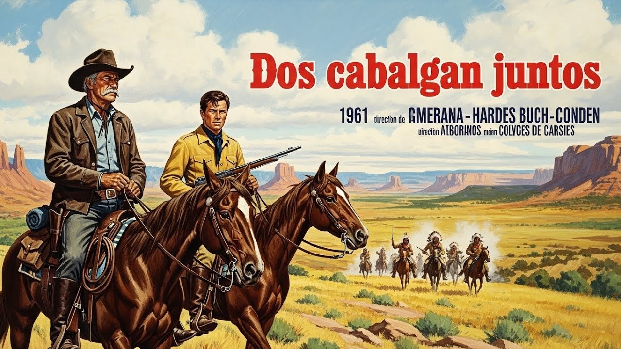 Dos Cabalgan Juntos | Película Western Doblada Al Español De James ...