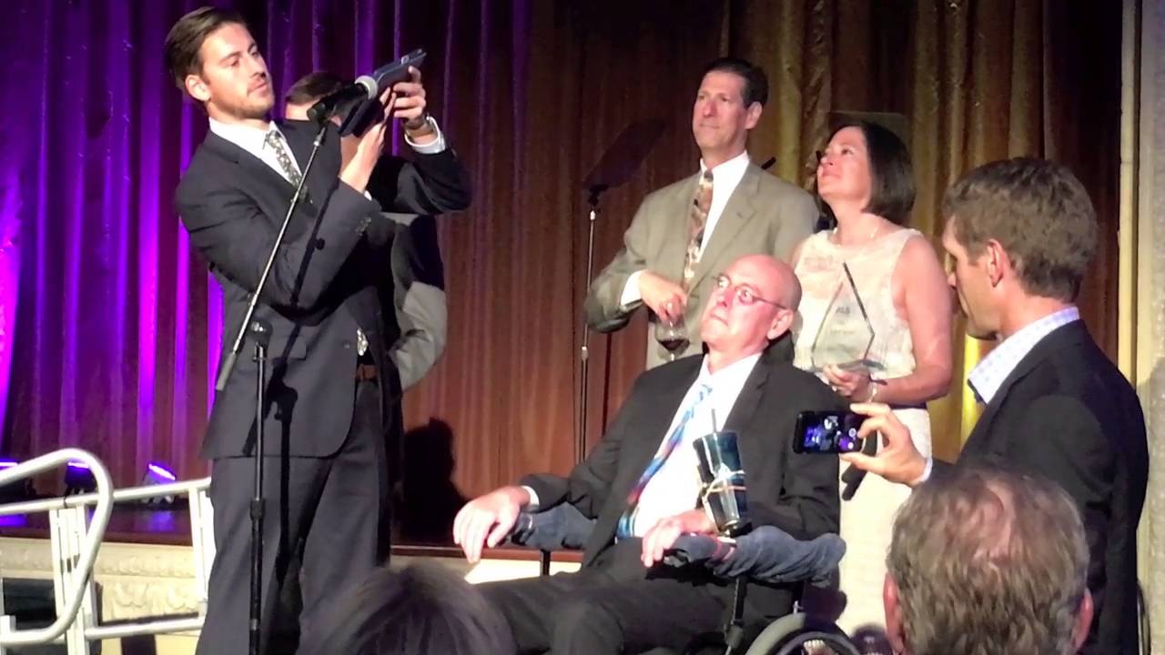 Matt Chaney Spirit Award - ALS Gala 2016 - YouTube