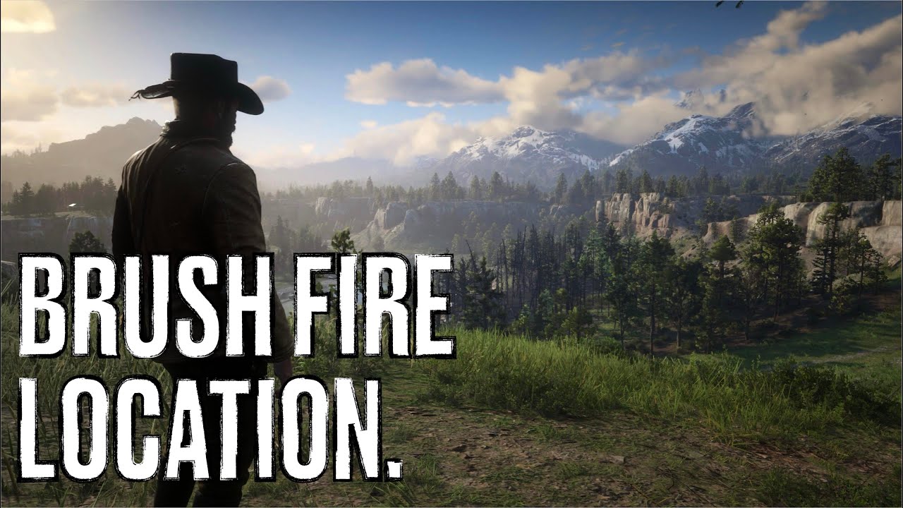 Red Dead Redemption II. Points of Interest. Brush Fire Location. - YouTube