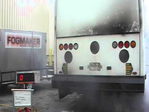 Fogmaker North America Bus Fire Test (SBF 128) - YouTube