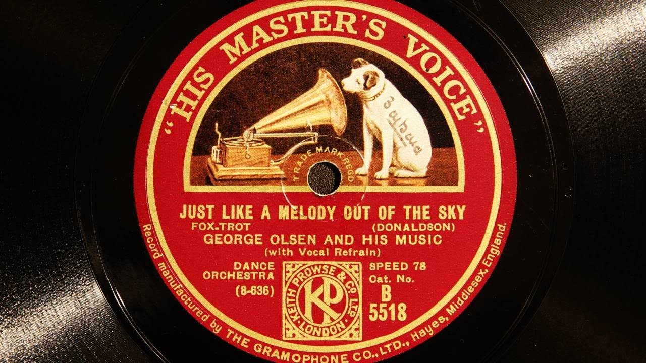 George Olsen and His Music - Just like a Melody out of the Sky (1928 ...