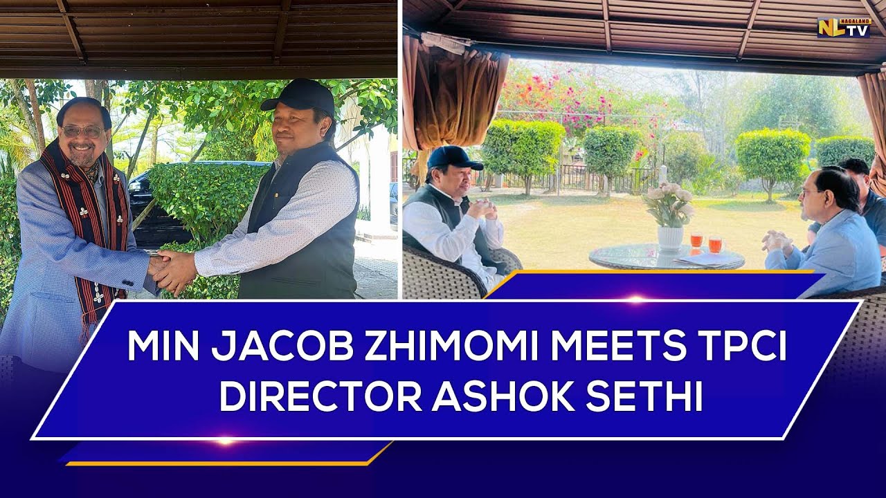 PHED & COOP MIN JACOB ZHIMOMI MEETS TPCI DIRECTOR ASHOK SETHI - YouTube