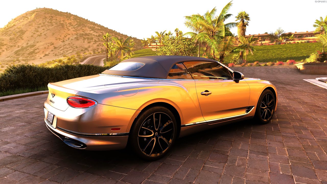 Forza Horizon 5 . Bentley Continental GT Convertible 2021 . Car Show ...