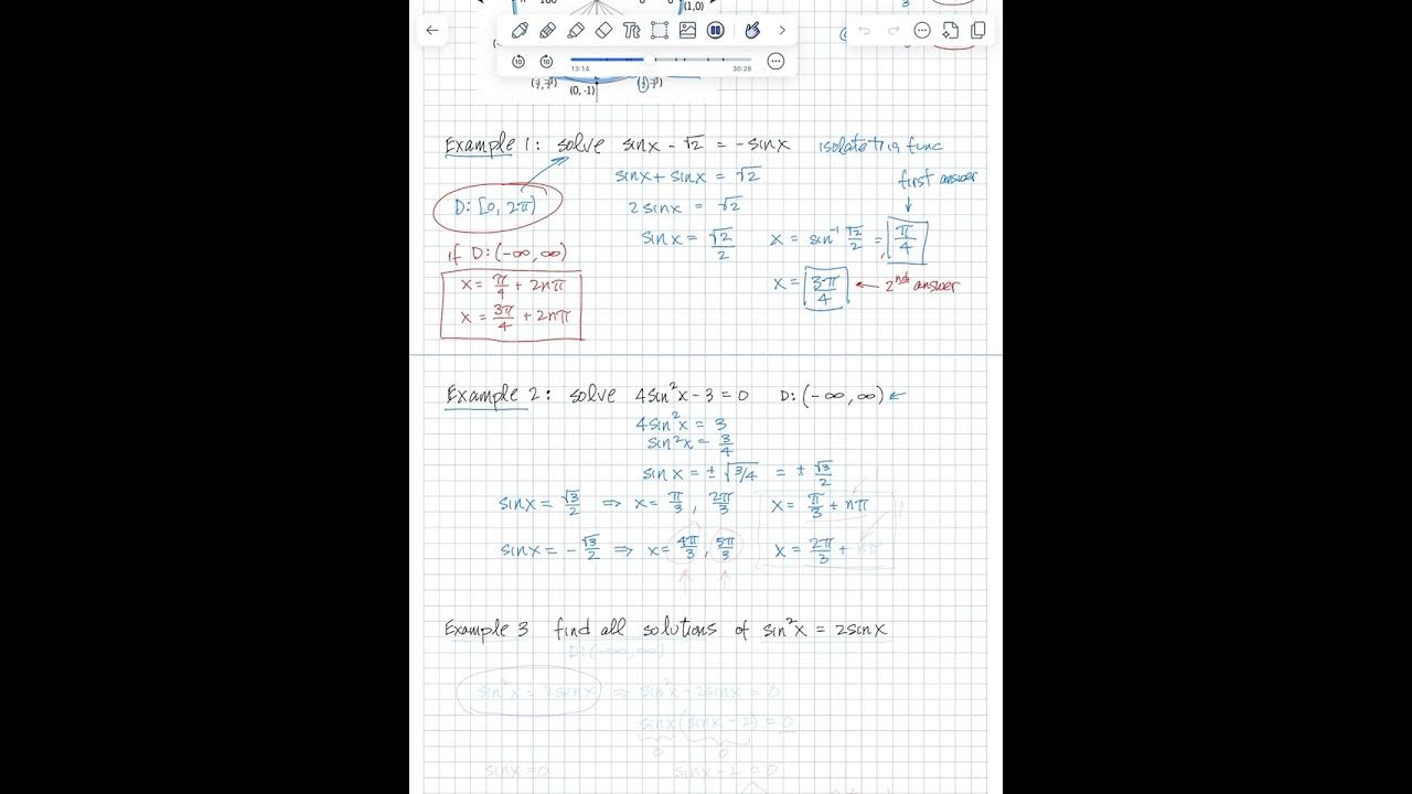 Precalculus 5.3A - YouTube