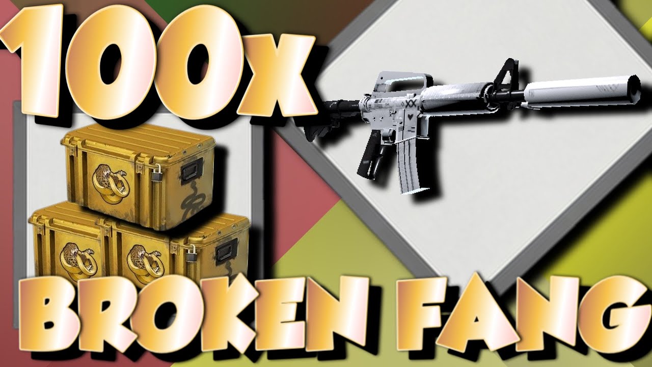 Opening over 100 Broken Fang cases! - YouTube