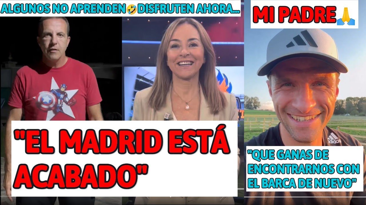 "EL REAL MADRID ESTÁ ACABADO" "GALACTICOS 2.0" LOS ANTIS NO APRENDEN 😁 ...