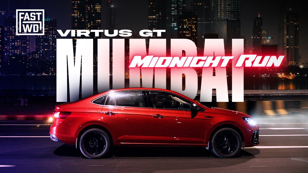 2024 Virtus GT Night Drive - 4K Cinematics - Best Driving Volkswagen In ...