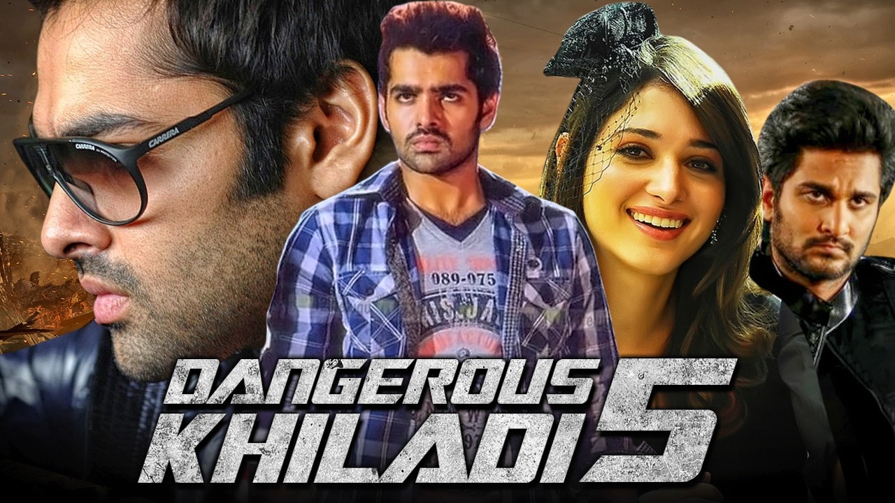 Dangerous Khiladi 5 (डेंजरस खिलाड़ी 5) - Romantic Hindi Dubbed Full Movie | Ram Pothineni ...