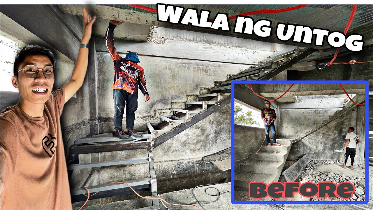 BAKAL na Hagdan! Materyales at Paano GINAWA! - YouTube