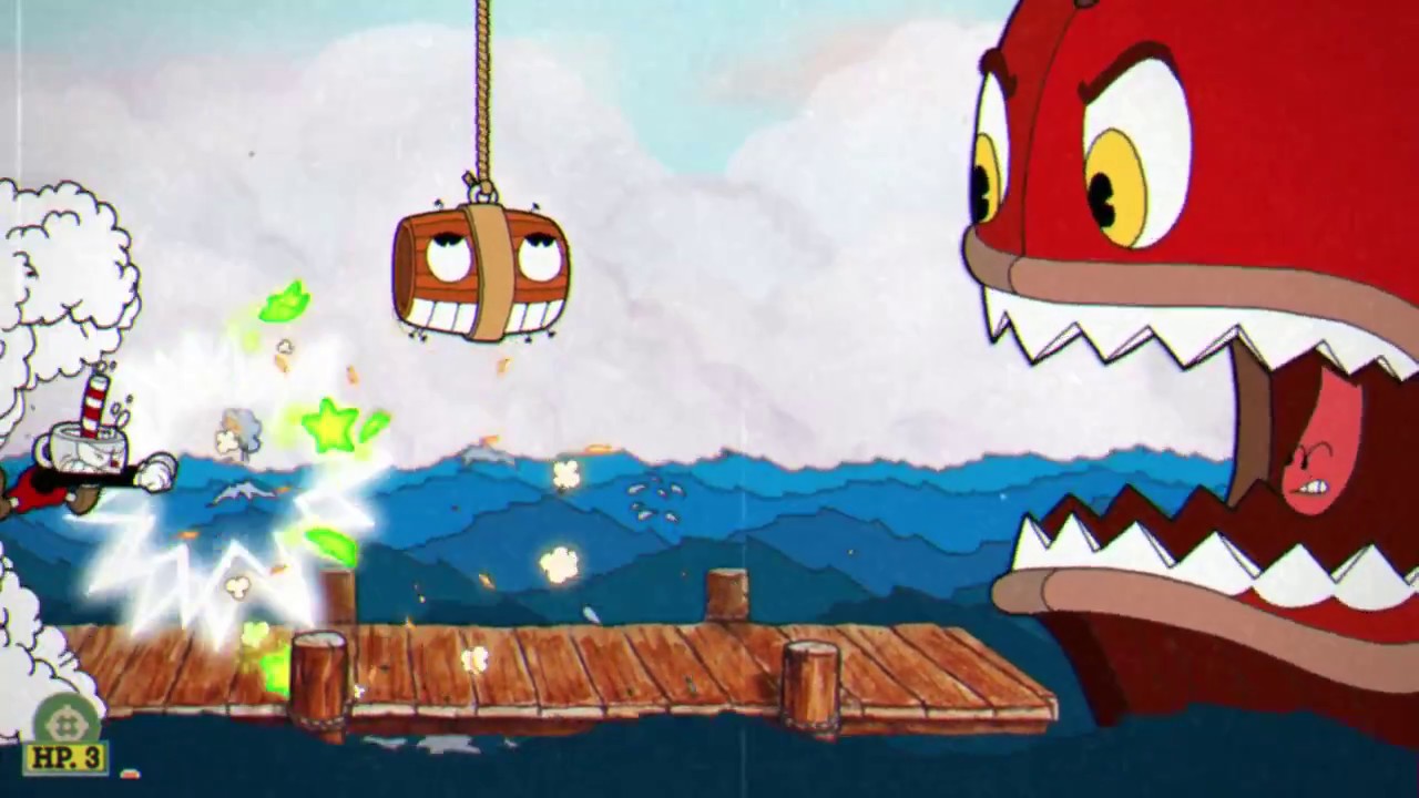 Cuphead: Captain Brineybeard Boss S rank - YouTube
