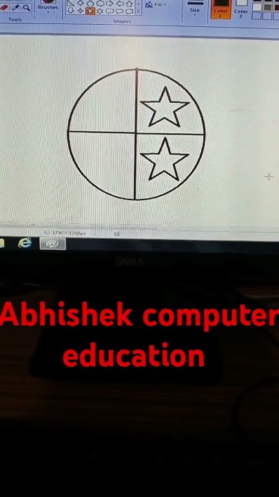 कंप्यूटर या लैपटॉप में रंगोलीबनाना#computer#keyboard#mouse#short#viral#Abhishek computer ...