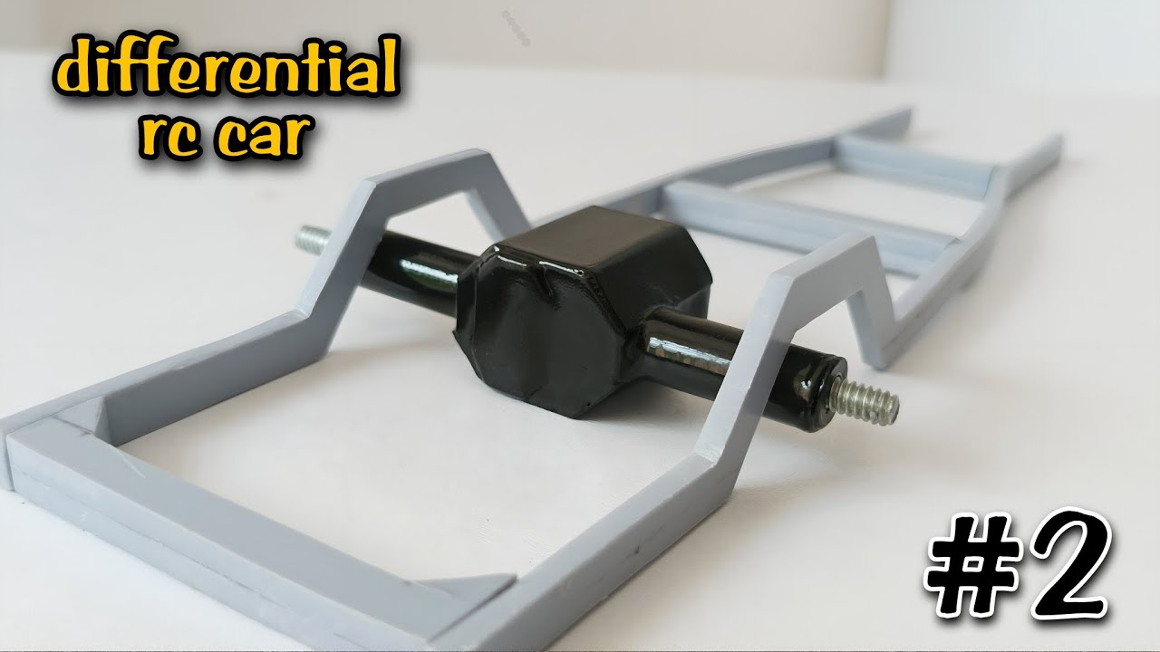 handmade rear differential rc car // how to make pickup rc car part 2 ...