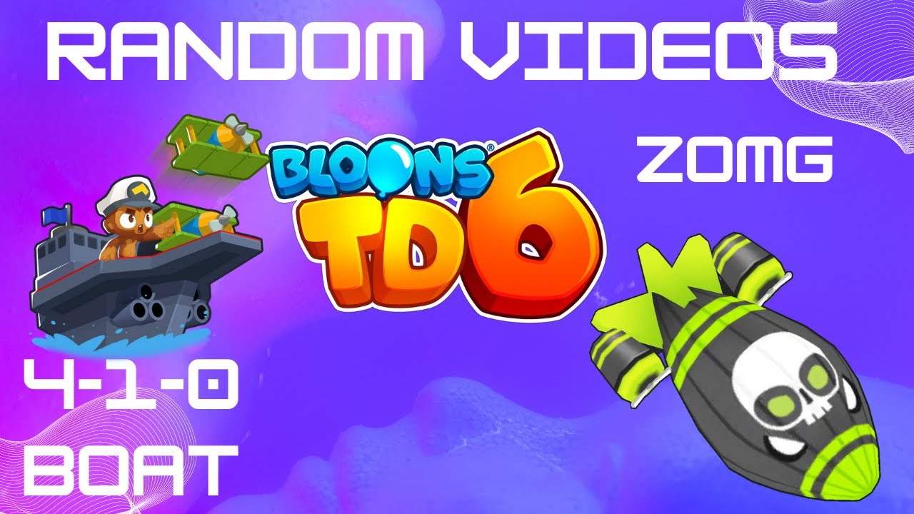 410 BOATS VS 500 ZOMG | BTD6 | Bloons Tower Defence 6 - YouTube