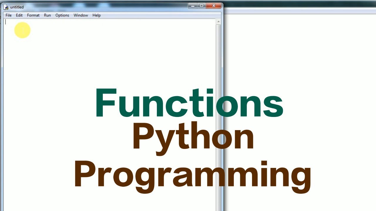 How to Create, Use Functions in Python Programming? - YouTube