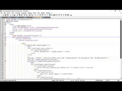 How to Creating Header For Admin Panel on PHP and Bootstrap Part 103 - YouTube